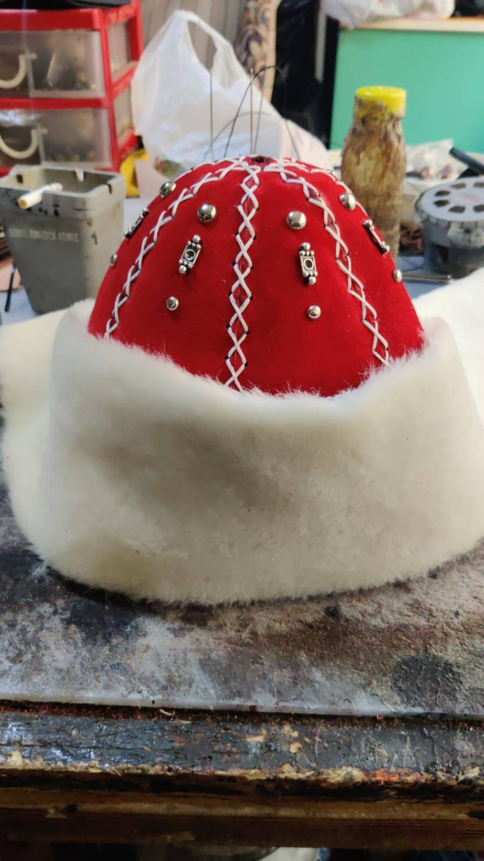 Handmade Santa Hatsanta Costumehatssanta Suitchrismas - Etsy