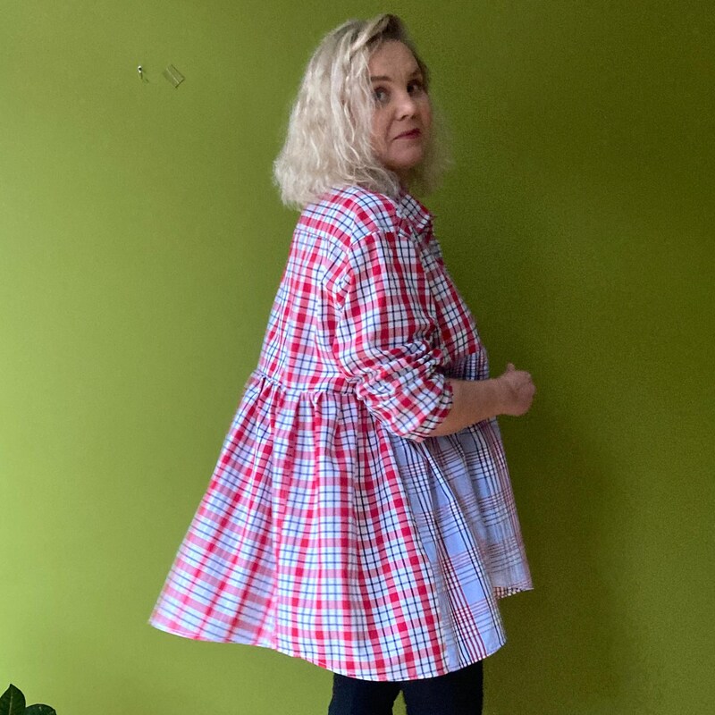 Upcycled Blouse - Etsy