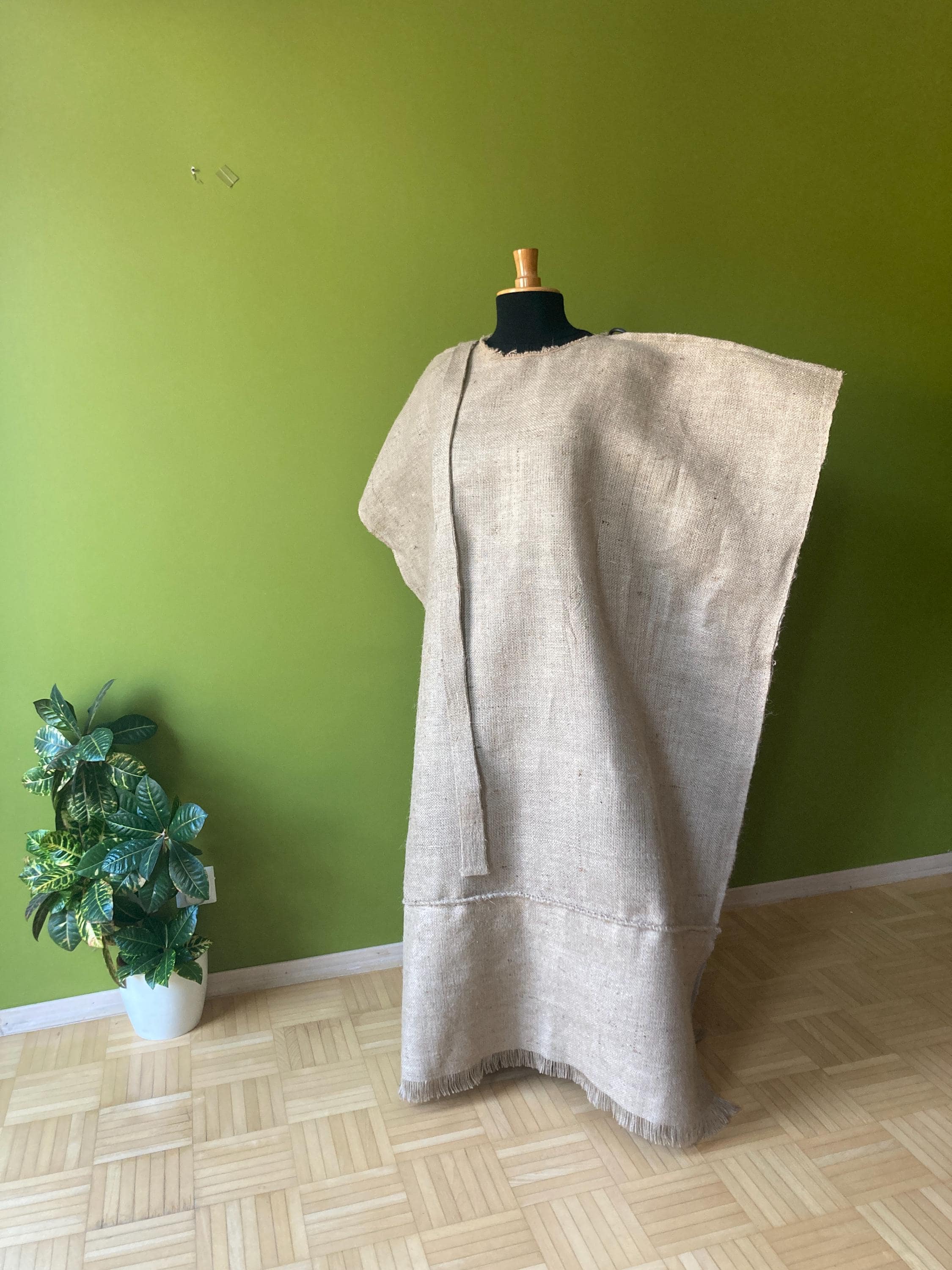 Heavy Sackcloth Prayer Robe – Repurposed From Old Burlap Sacks ...