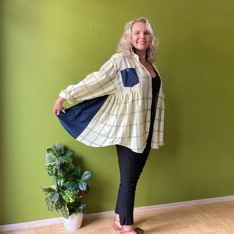 Repurposed Blouse - Etsy