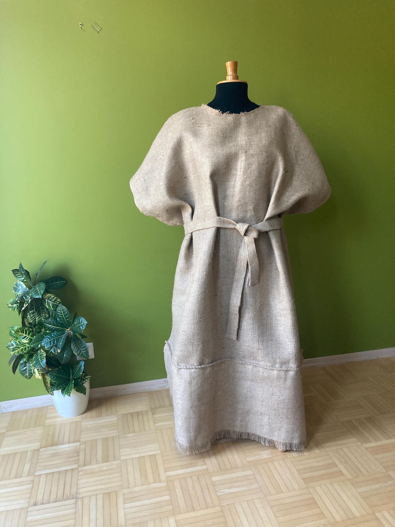 Heavy Sackcloth Prayer Robe – Repurposed From Old Burlap Sacks ...