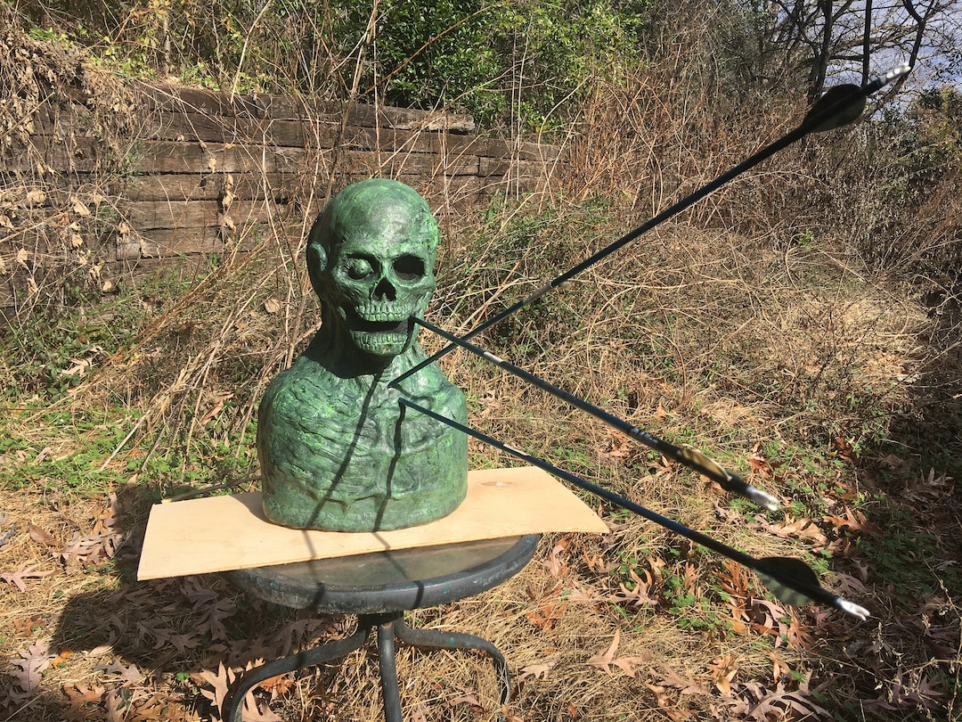 Economy Archery Zombie Head Target Foam Shooting , Firearm, Tactical ...