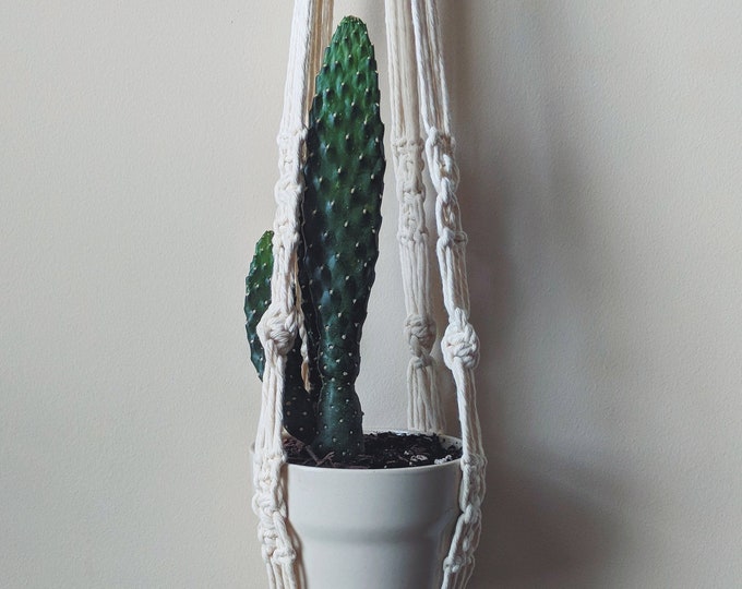 32-strand Hanging Macrame Planter - Etsy