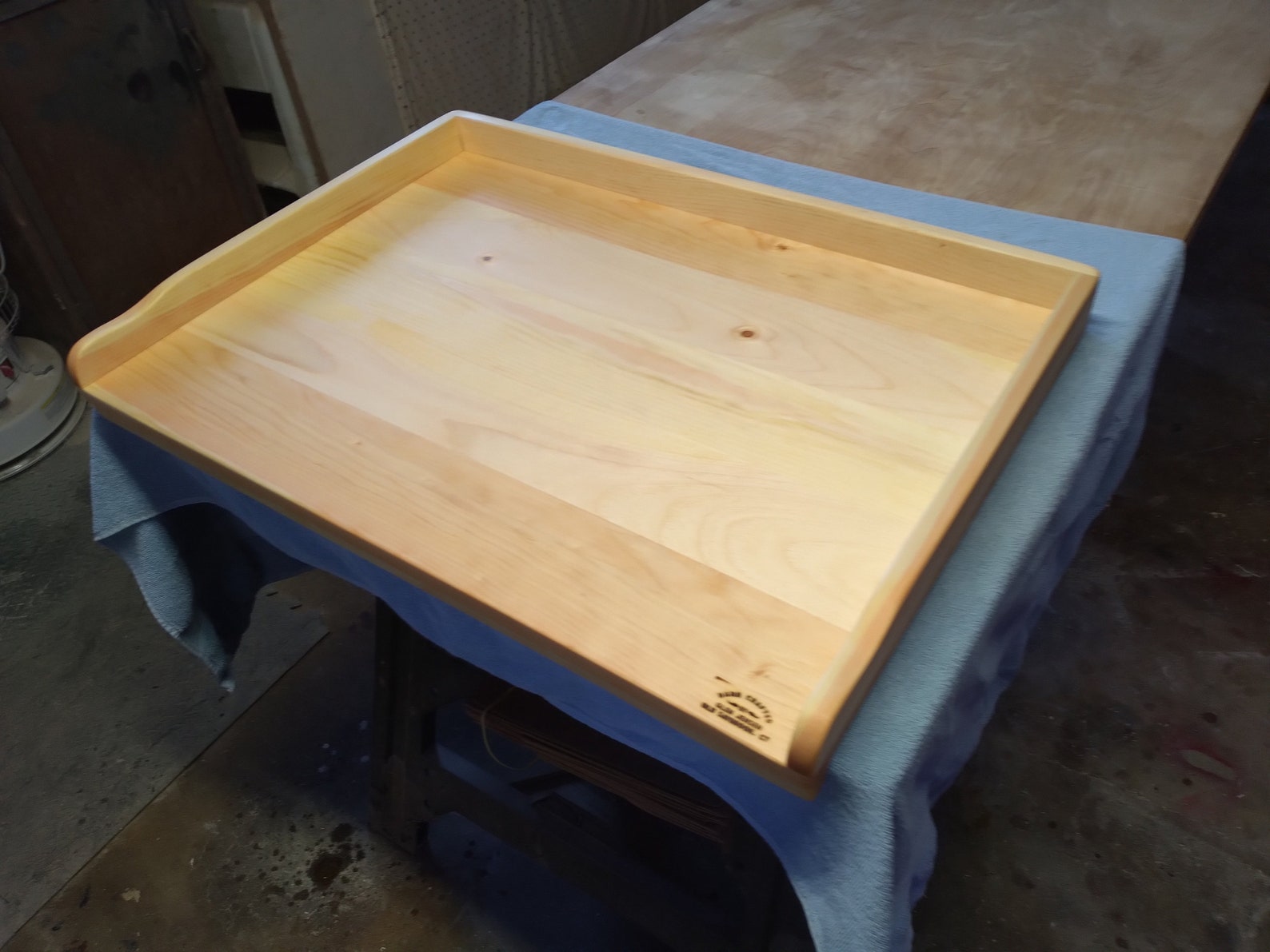 King Size Stolnica Polish Dough Board Pine - Etsy