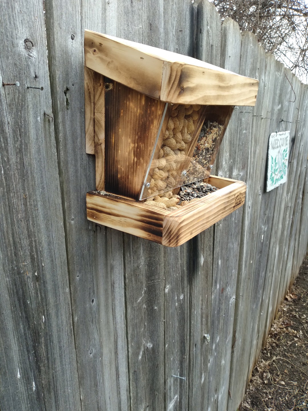 The Original Nut & Seed Combo Feeder - Etsy