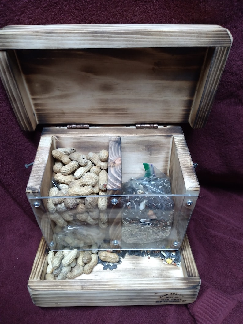 The Original Nut & Seed Combo Feeder - Etsy