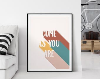 Come as You Are | Etsy UK