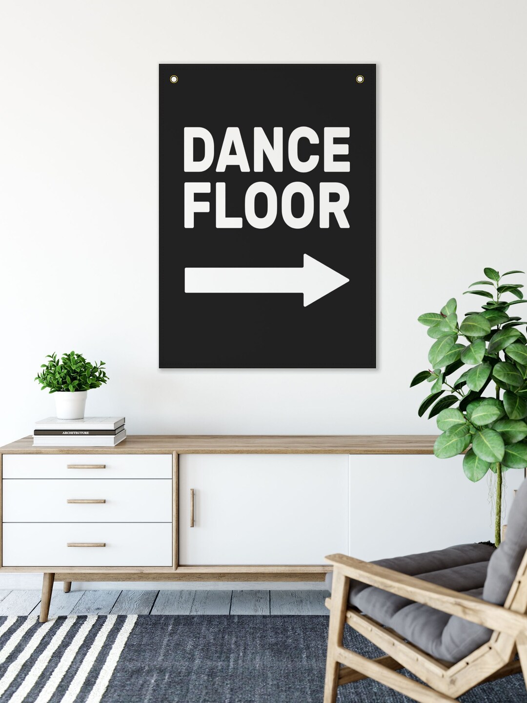 Dance Floor, Wall Hanging, Wall Art, Dance Typography, Dance Art, Music ...
