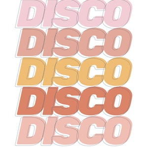 Disco, Disco Print, Disco Art, Wall Art, Music Print, Dance Print ...