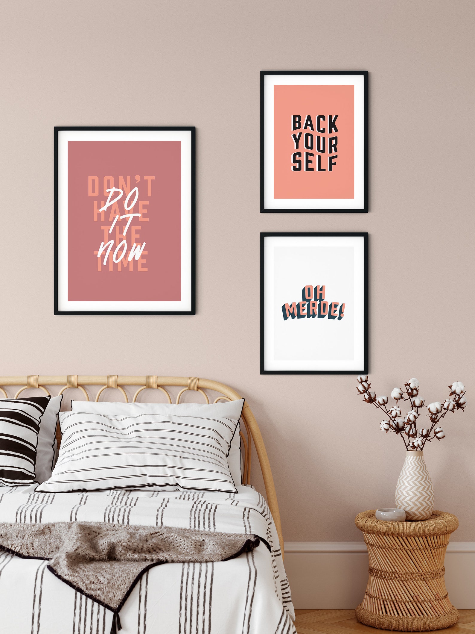 Oh Merde Art Print Wall Art Gallery Wall Art Typography | Etsy