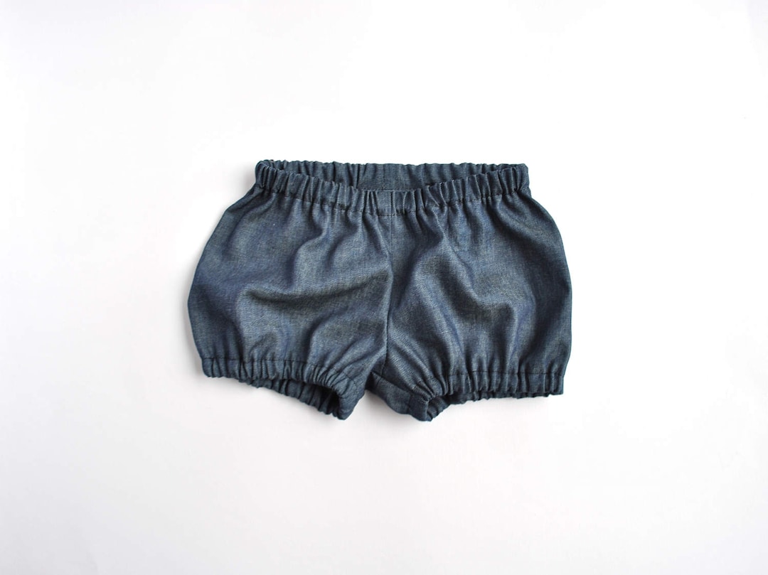 Bloomers in Dark Denim. Unisex Classic Bloomers. Blue Bloomers. Boys ...