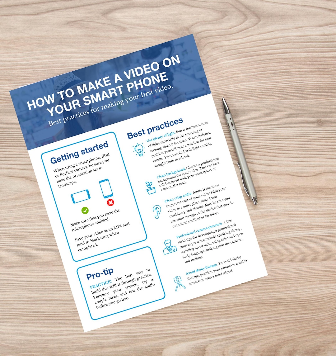 Corporate How-to Guide Template: Business Communications (digital ...