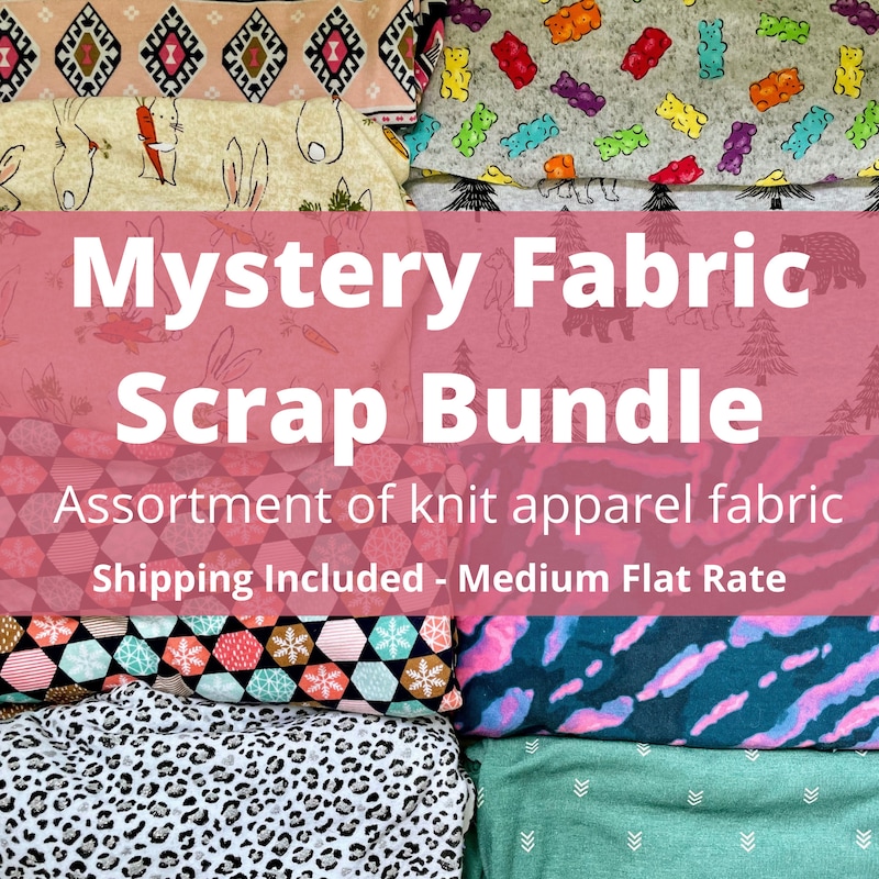 Fabric Scrap Bundle - Etsy