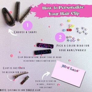 90s 2000s Notebook Party Single Clip | Personalized & Custom Hair Clip ...