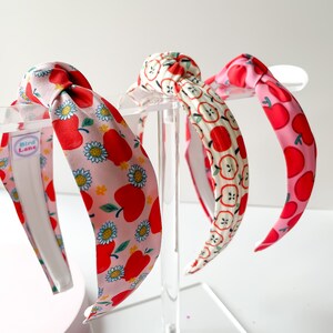 Fall Apple Orchard or Back to School Top Knotted Headband - Etsy