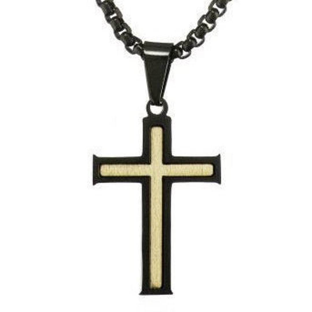 Maple Wood Inlay Baseball Cross Pendant - Etsy