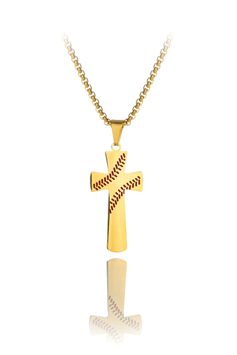 Baseball Lace Cross - Etsy