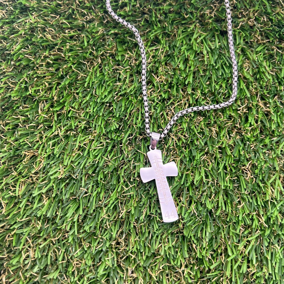 Engraved Football Cross - Etsy