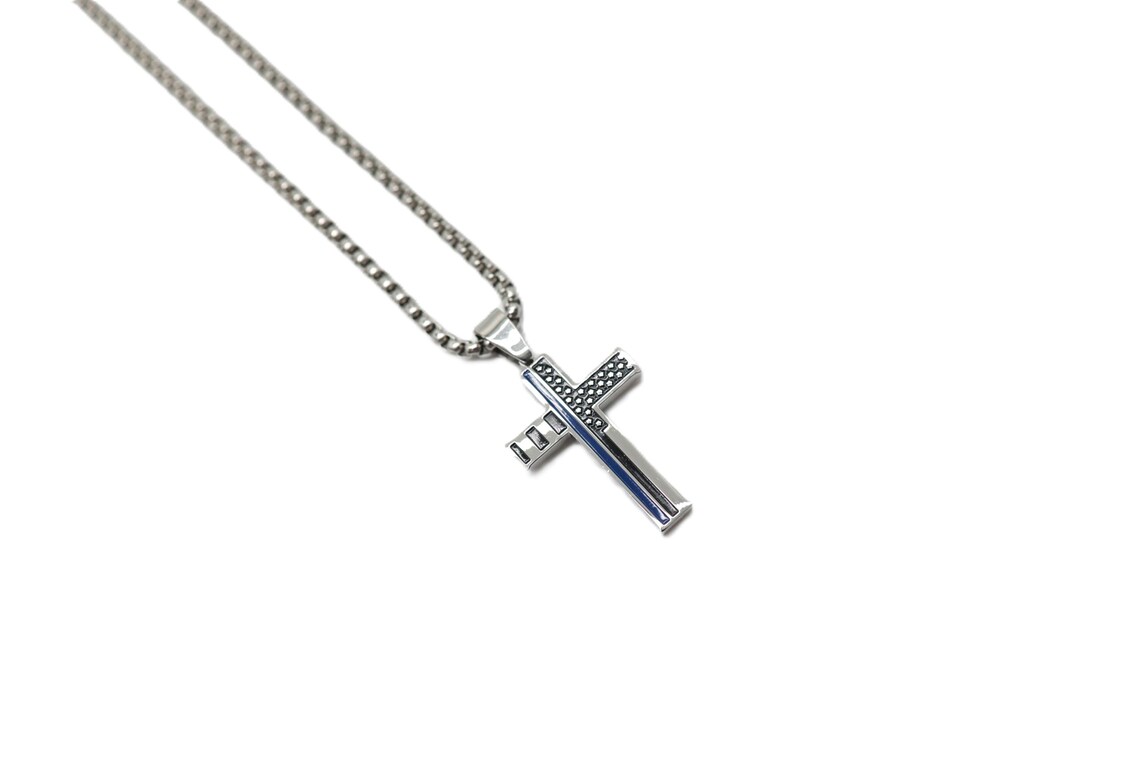 Police Cross Pendant - Etsy