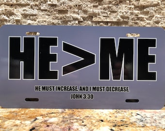 Jesus Fish Vanity Aluminum License Plate With American Flag. | Etsy