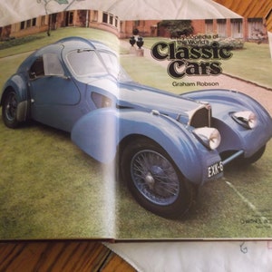 The Encyclopedia of the Worlds Classic Cars - Chartwell Books - Etsy
