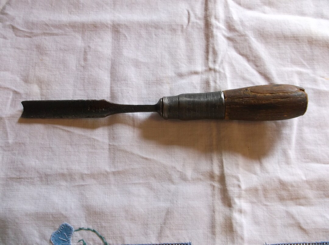 Vintage Bevel-edged Wood Hand Carving Tool - Etsy