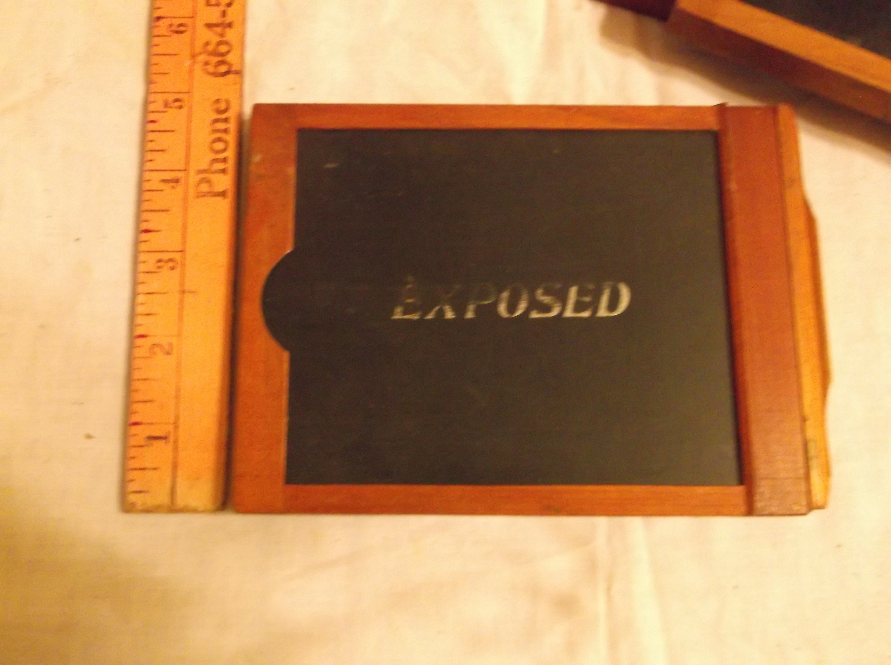 Vintage Wooden Film Plate Cassette - Set of 3 - Etsy