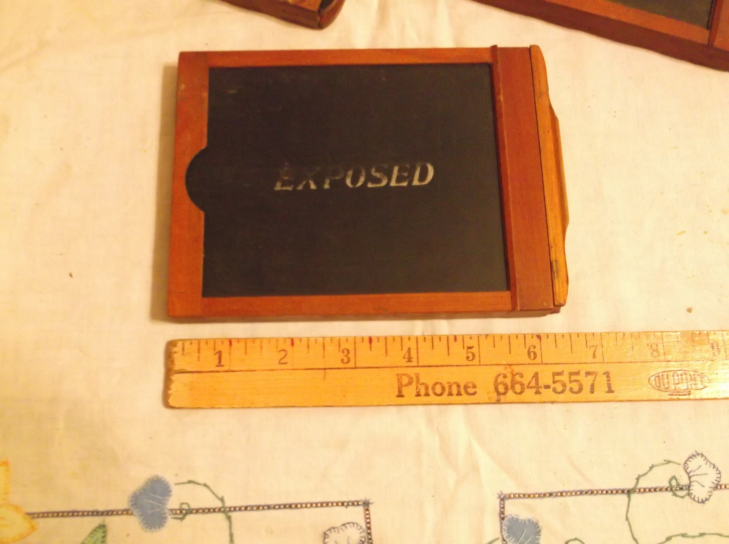 Vintage Wooden Film Plate Cassette - Set of 3 - Etsy