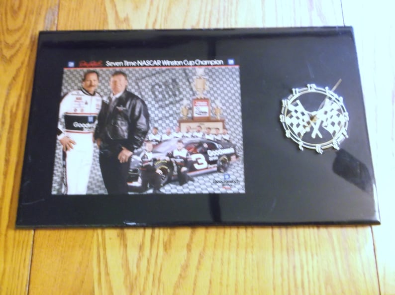 Dale Earnhardt Sr GM Seven Time Winston Cup Champion 1994 Wall Clock - Etsy
