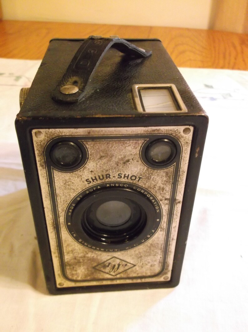 Agfa Ansco Corp D-6 Shur-shot Box Camera - Etsy