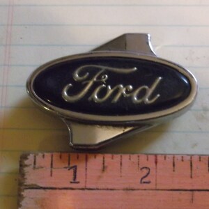 Vintage Ford Logo Chrome Emblem - Etsy