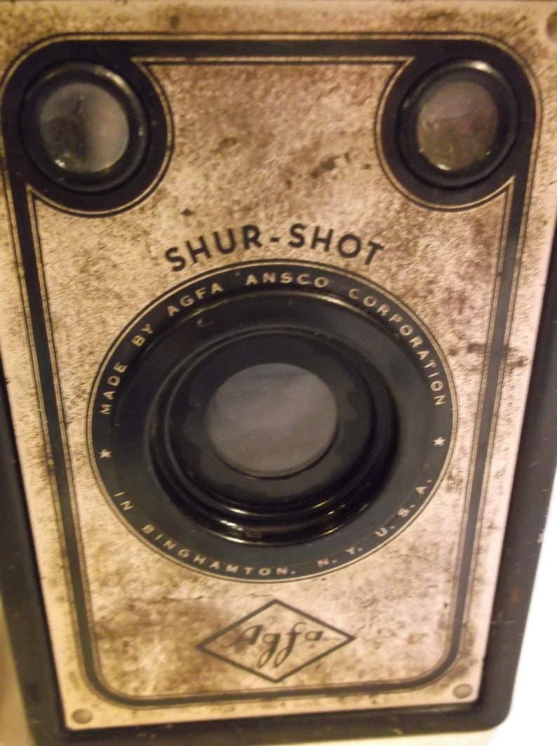 Agfa Ansco Corp D-6 Shur-shot Box Camera - Etsy UK