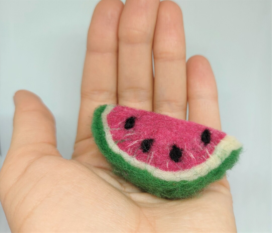 Felt Watermelon Slice / Felt Summer Fruits / Felt Watermelon Slices ...