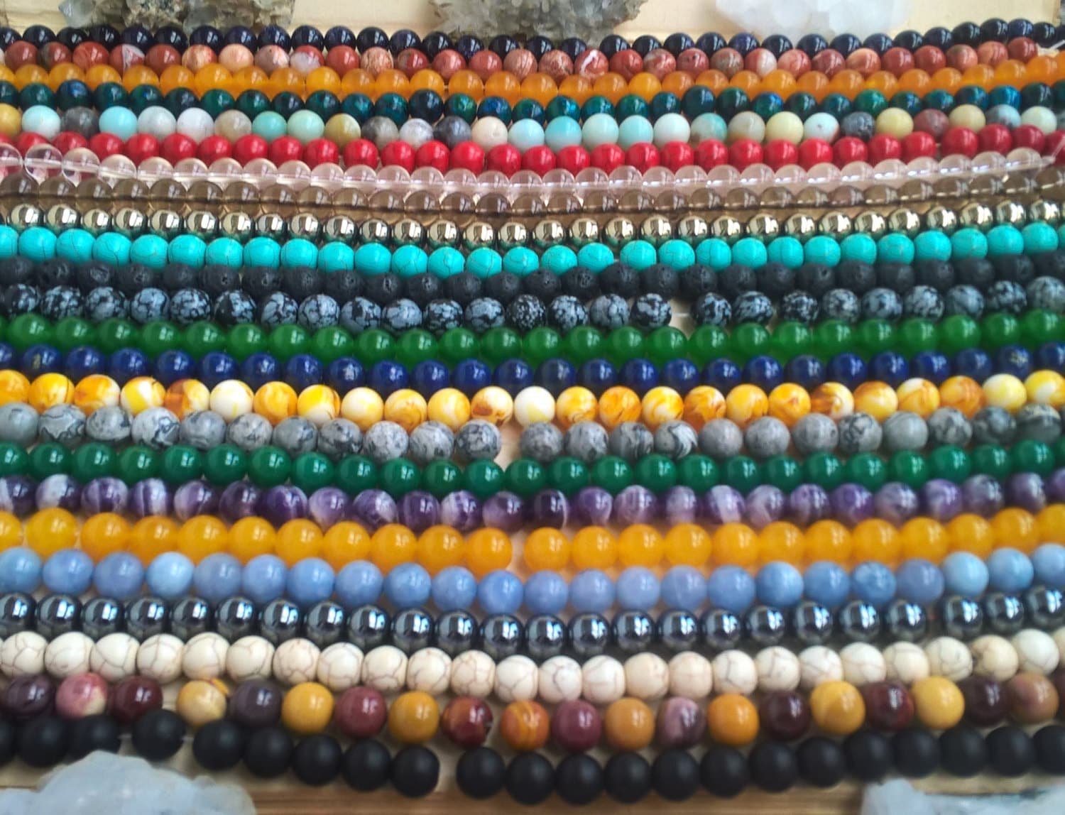 8mm Beads or 10mm Beads Gemstone Beads Natural Stones Beads in - Etsy