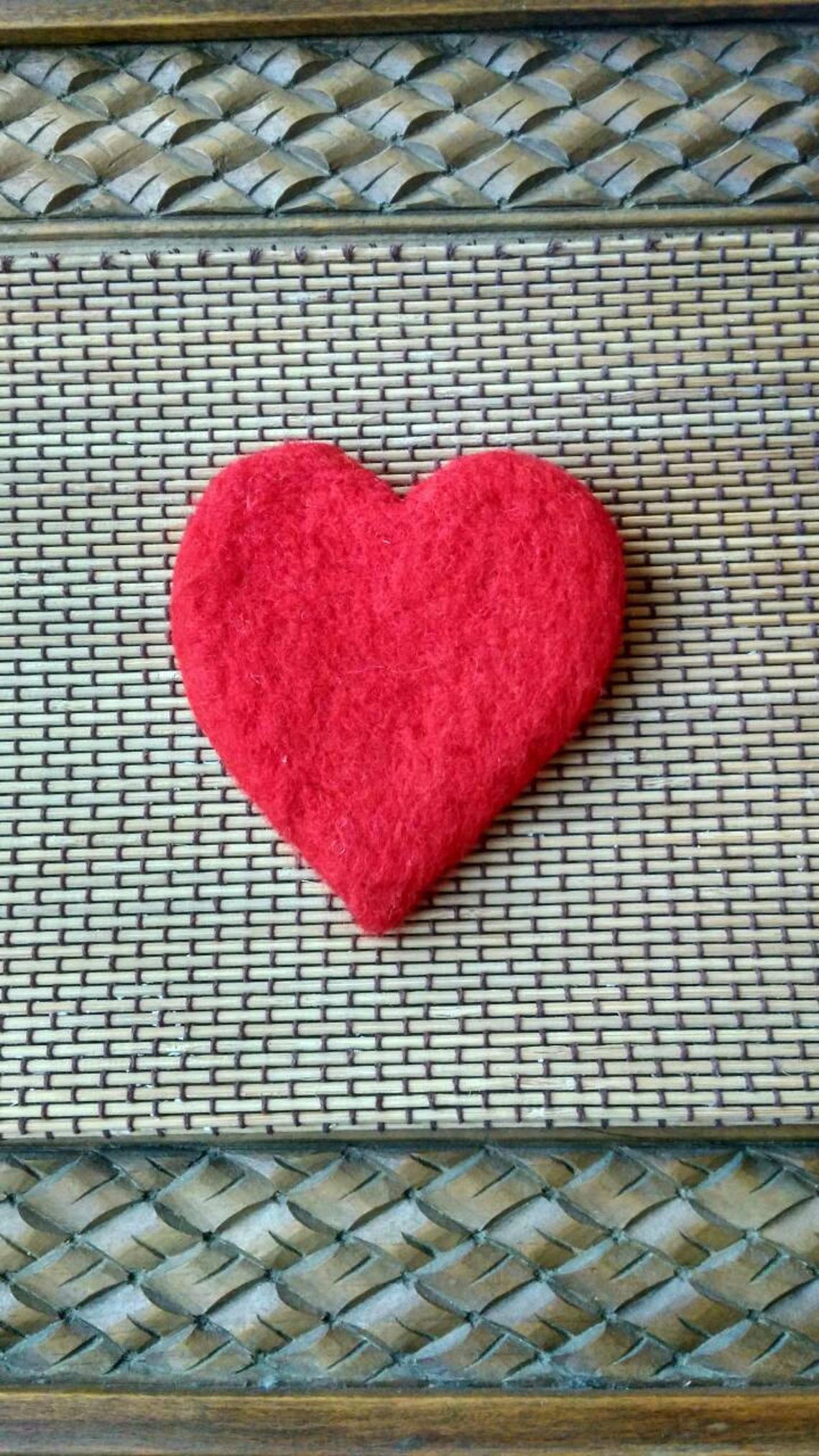 10cm Wool Felt Hearts Mix and Match, Red Wool Felted Hearts, Felt Balls ...