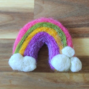Felt Rainbows, Felted Rainbows, Large Felt Rainbows, Wool Felt Rainbow ...