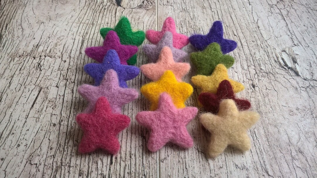 Large Felt Stars, Huge Felt Stars, Jumbo Felt Stars, Wool Felt Stars ...