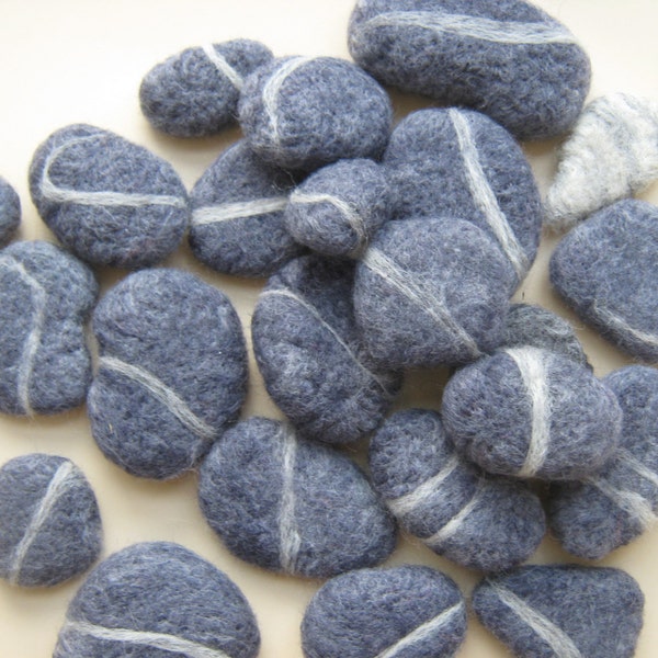 Felt Rocks - Etsy