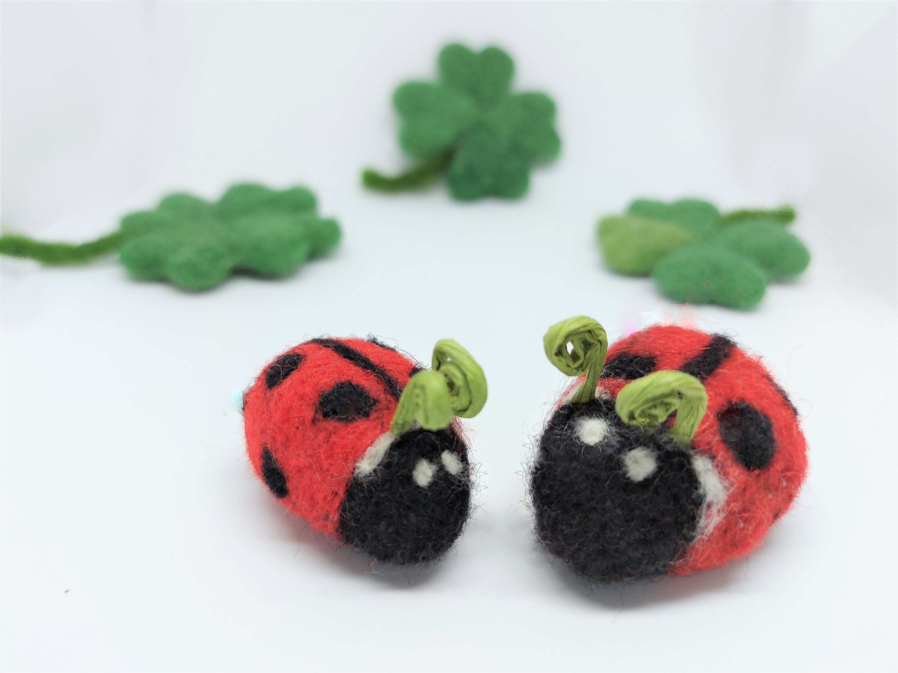 Wool Felt Ladybug – Handmade Ladybird Decor - Etsy