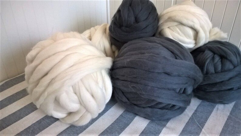Arm Knitting Merino Wool Chunky Yarn Super Chunky Wool - Etsy