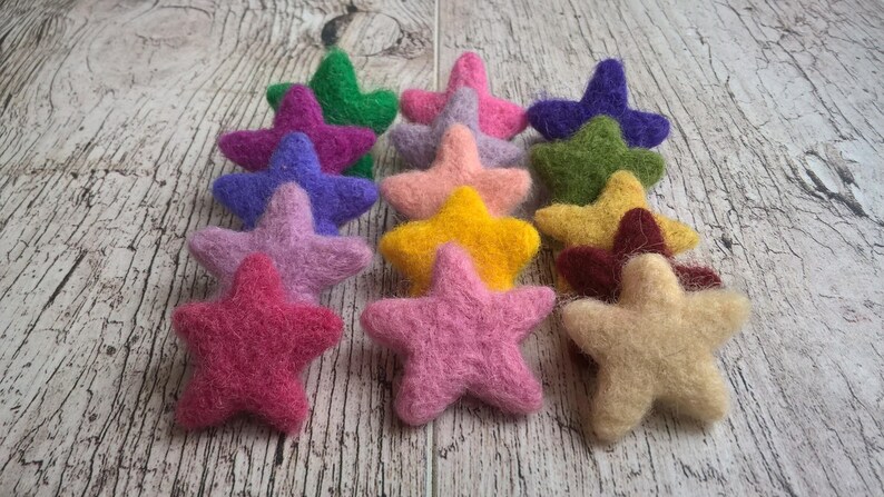 Large Felt Stars, Huge Felt Stars, Jumbo Felt Stars, Wool Felt Stars ...