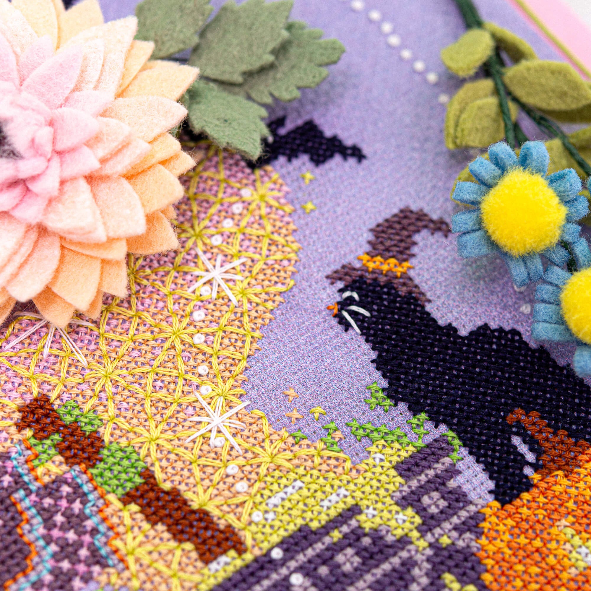 Brew Crew Counting Puddles PDF Cross Stitch Pattern Modern Witch and ...