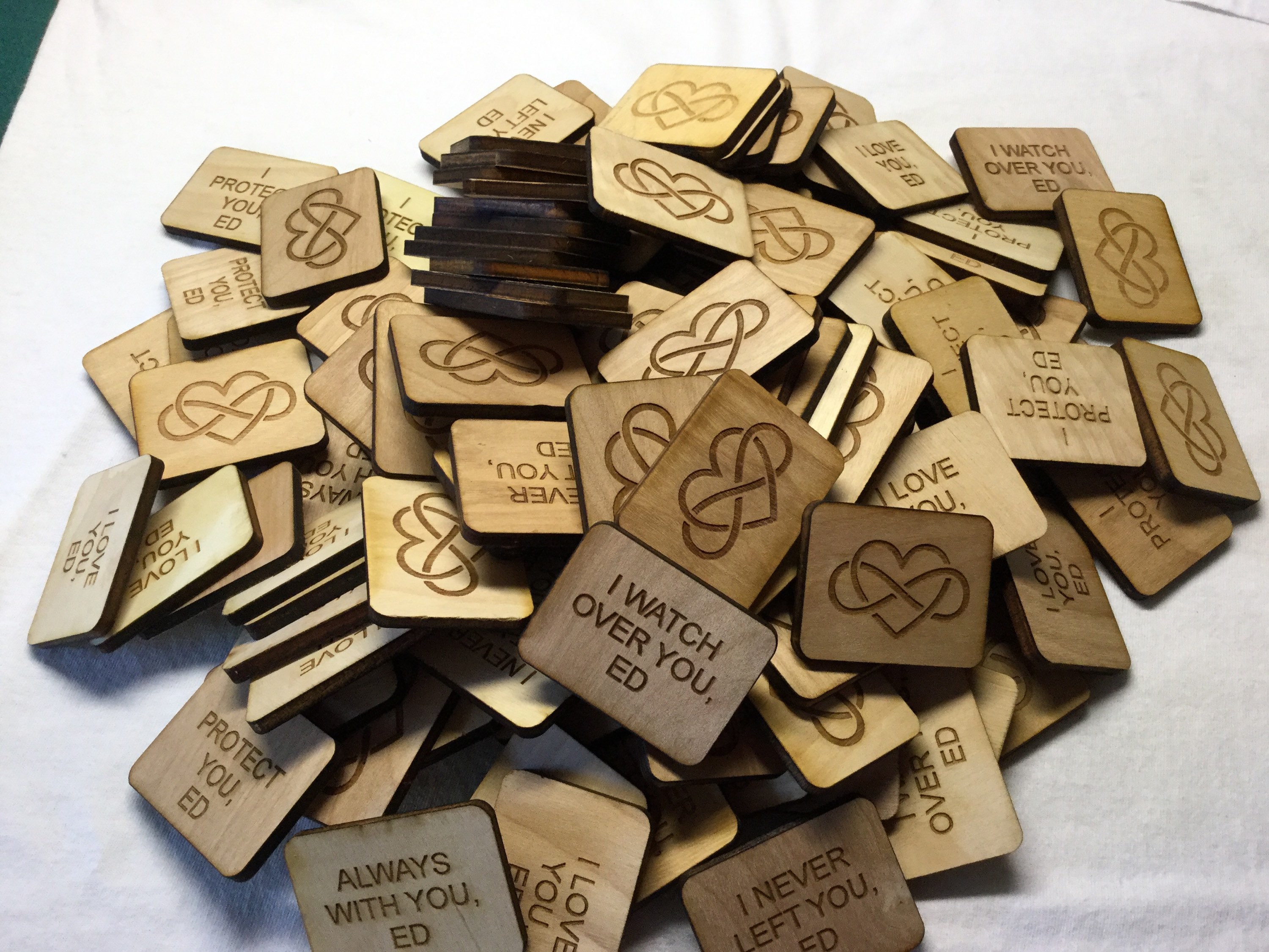 100 Personalized Inspirational Tokens, 100 Tokens - Etsy