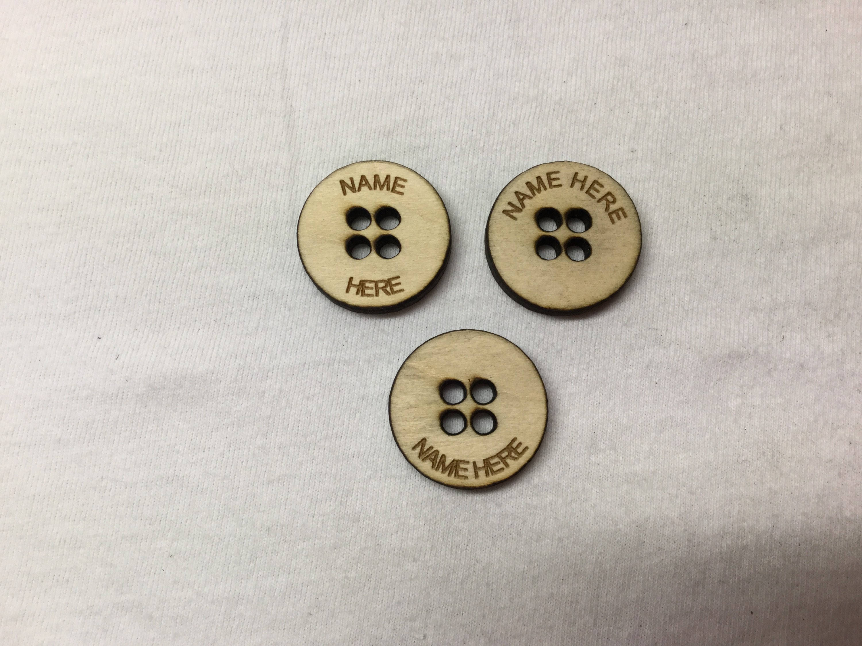 Personalized Buttons,craftersignature Buttons,business Logo,shop Name ...