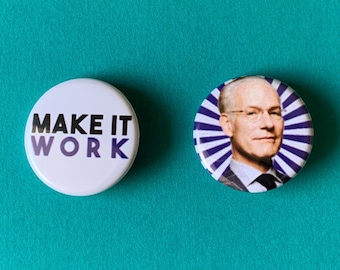 Stick to Your Gunns and Make It Work Tim Gunn Pun Illustration Print ...