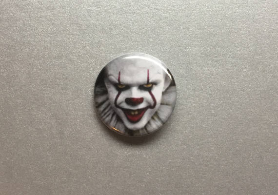 Pennywise / You'll Float Too Stephen King IT Pinback - Etsy