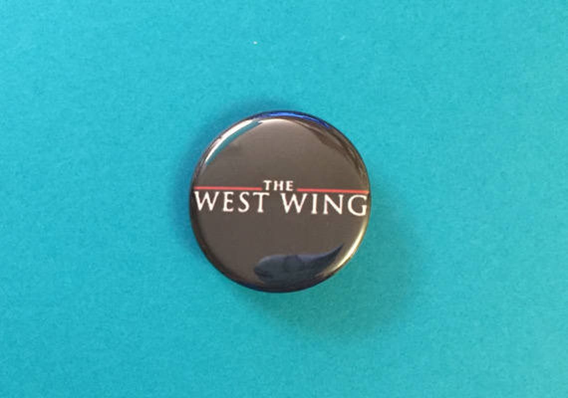 West Wing Pinback Buttons - Etsy