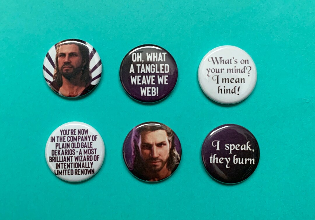 Gale Dekarios BG3 Pins or Magnets - Etsy