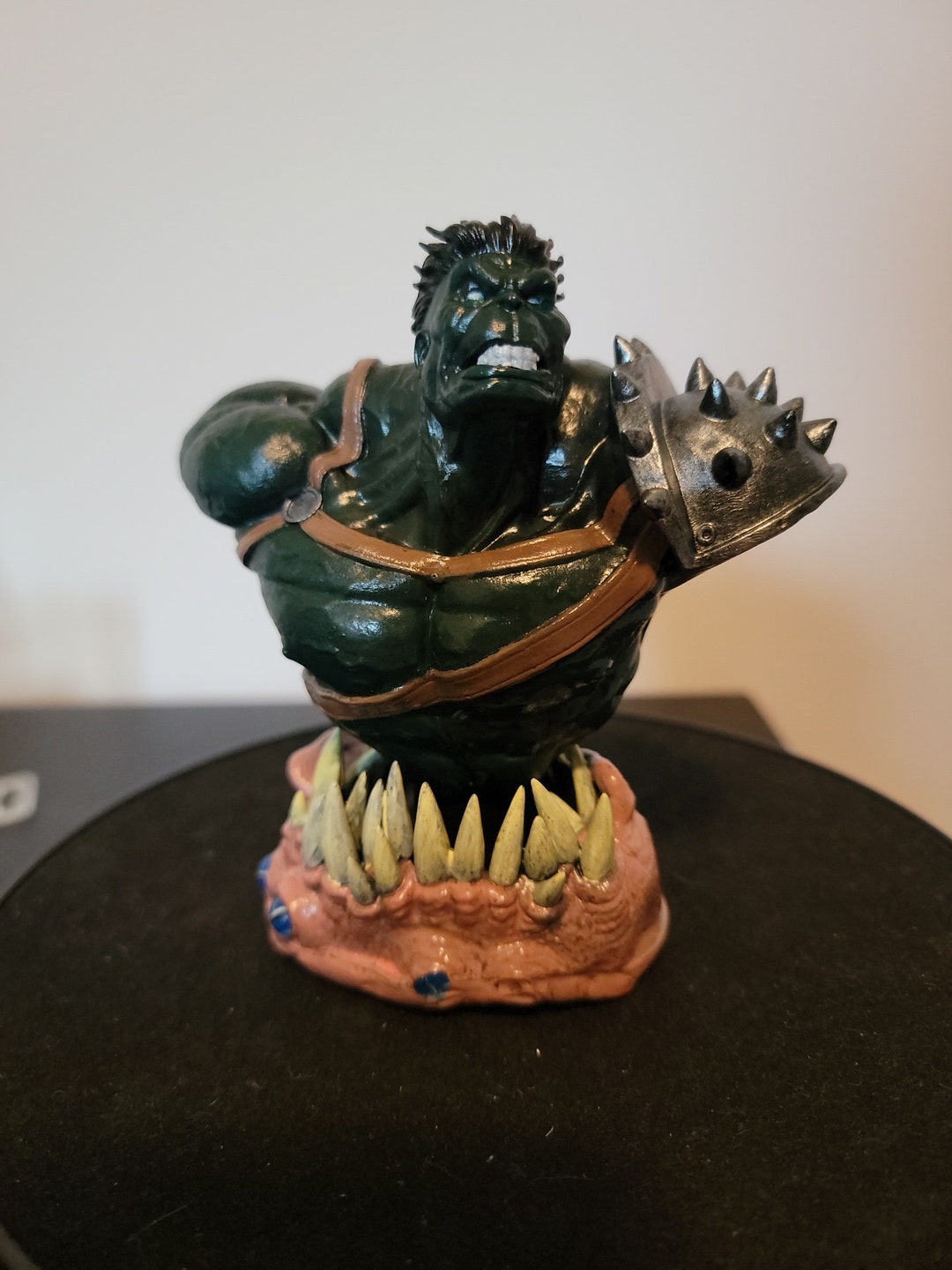 World War Hulk Bust Hand Painted. Resin 3d Printed, Hand Painted. Aprox ...