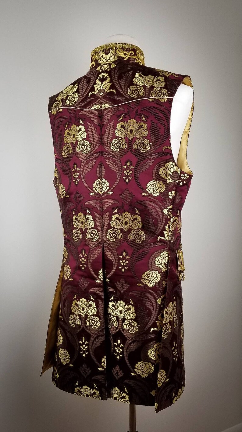 18th Century Men's Vest, 18th Century Men's Costume, Men's Rococo Vest ...
